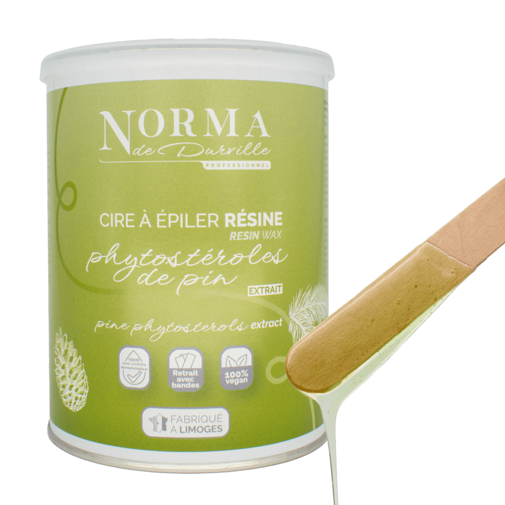 Cire jetable résine verte 800g